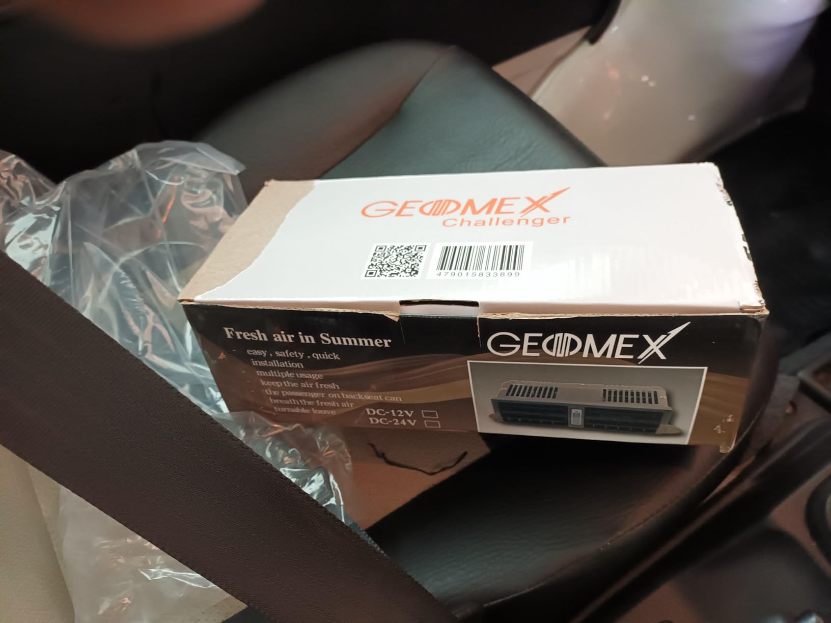 Geomex Jet Air Car Fan Fitted Universally, Car Dashboard Air ...