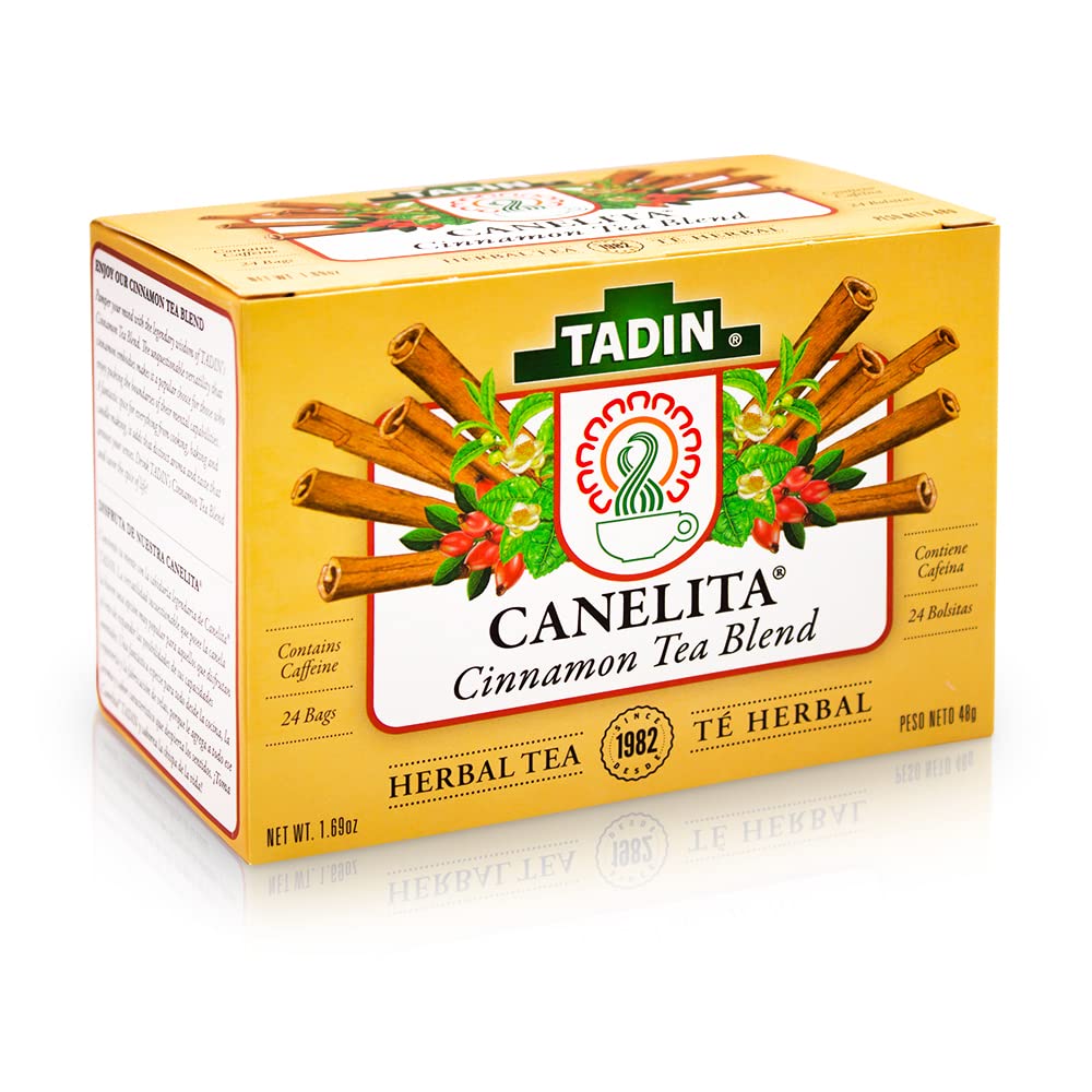 Amazon.com : Canelita Cinnamon Blend Herbal Tea (24 bags) : Grocery ...