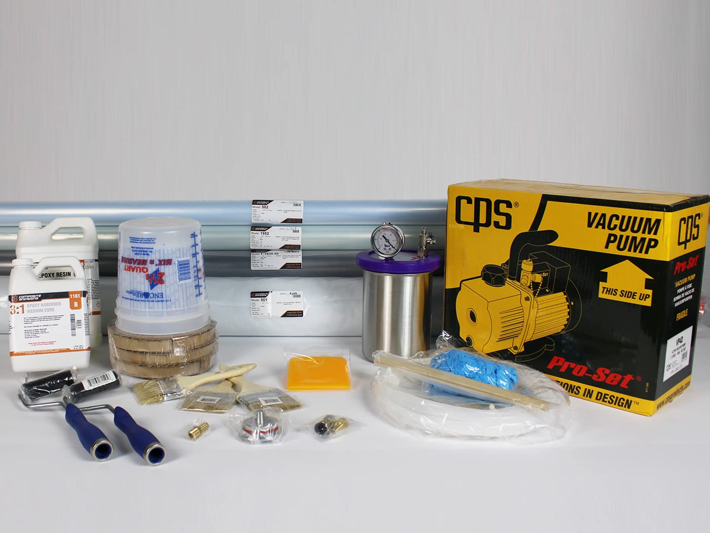 Amazon.com: Composite Envisions Complete Vacuum Bagging Kit : Home ...