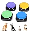 Amazon.com: Honoson 4 Pcs Recordable Buzzers for Trivia Games Answer ...