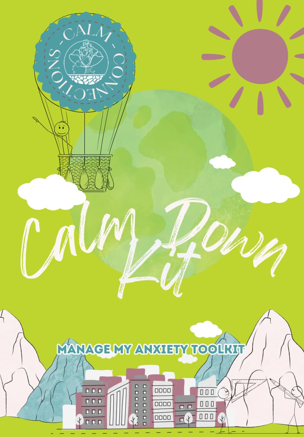 Calm Down Kit, Anxiety Workbook For Kids Aged 8-15, Coping Strategies ...