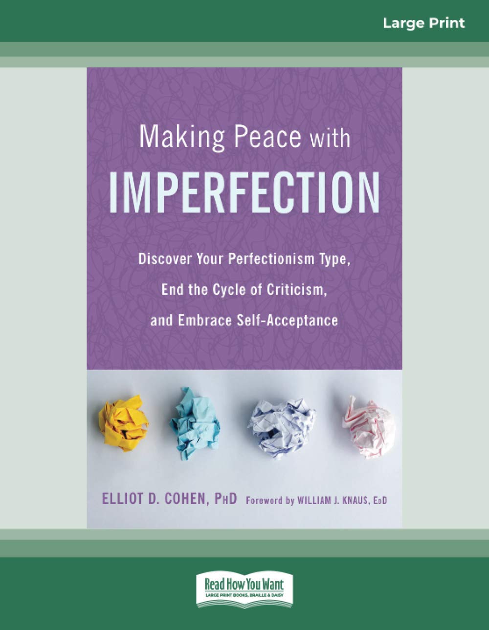 Amazon.com: Making Peace with Imperfection: Discover Your Perfectionism ...