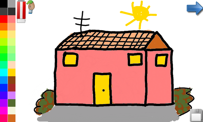 Coloring Book: House and Castle FREE - App on Amazon Appstore