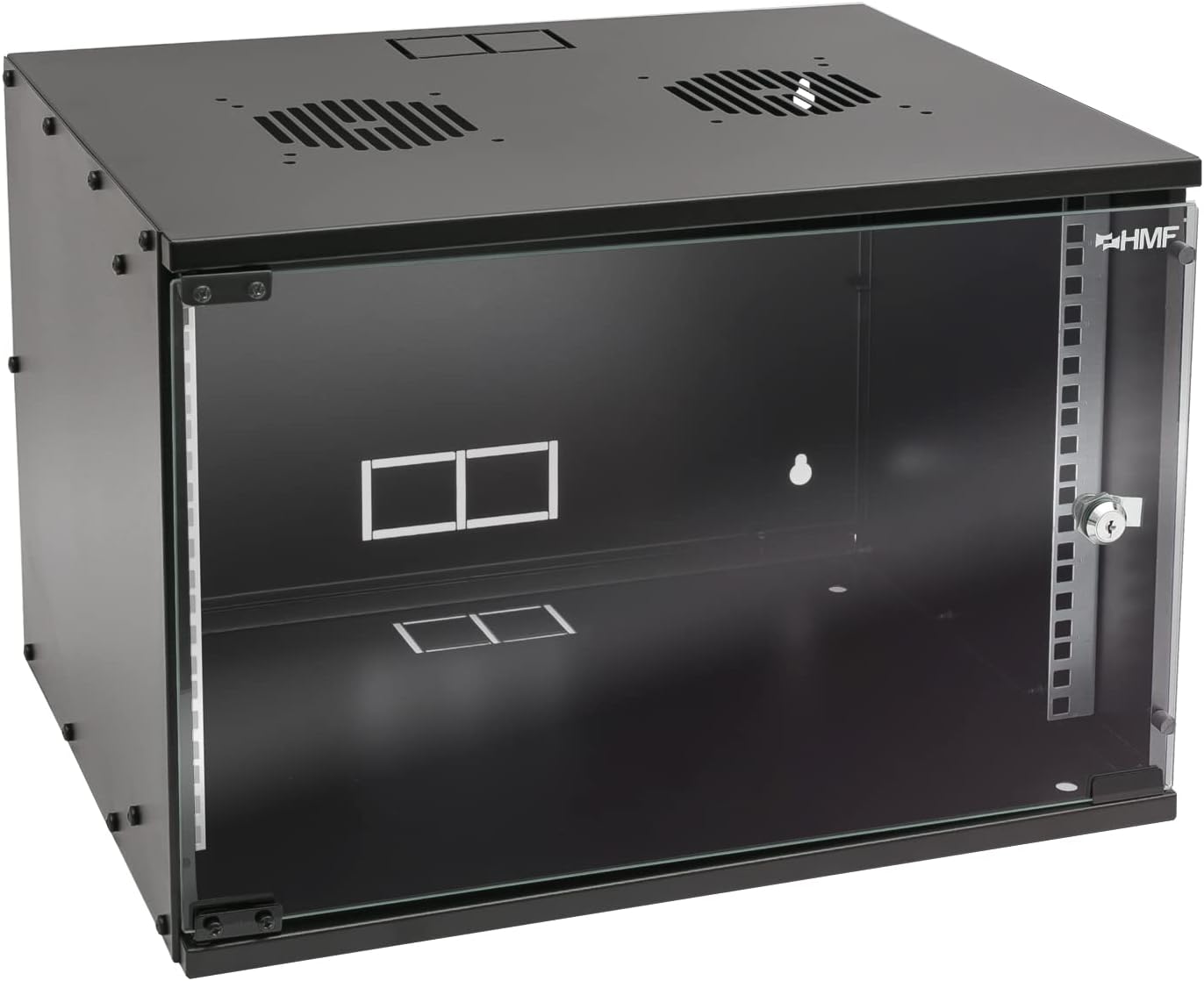 DIGITUS Netzwerkschrank - 19 Zoll Rack - 7HE - Wandmontage - 450mm ...