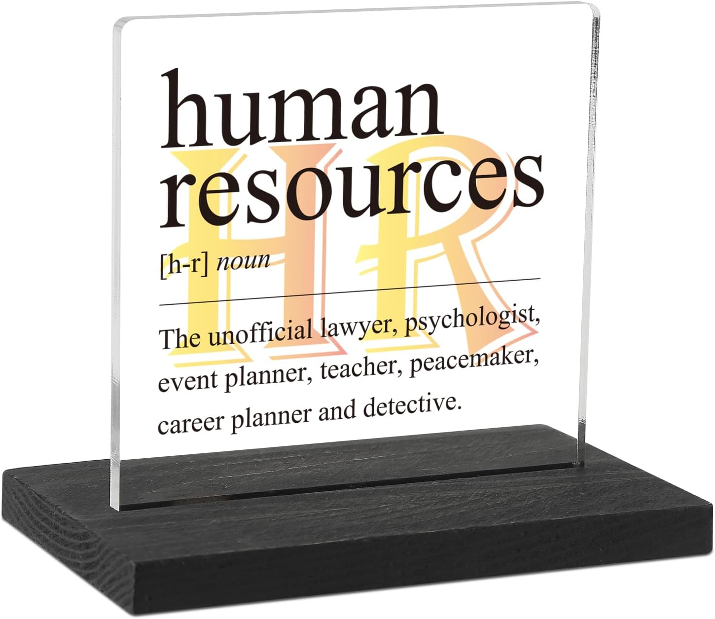 Amazon.com: CINRLLA Human Resources Appreciation Gifts, Human Resources ...