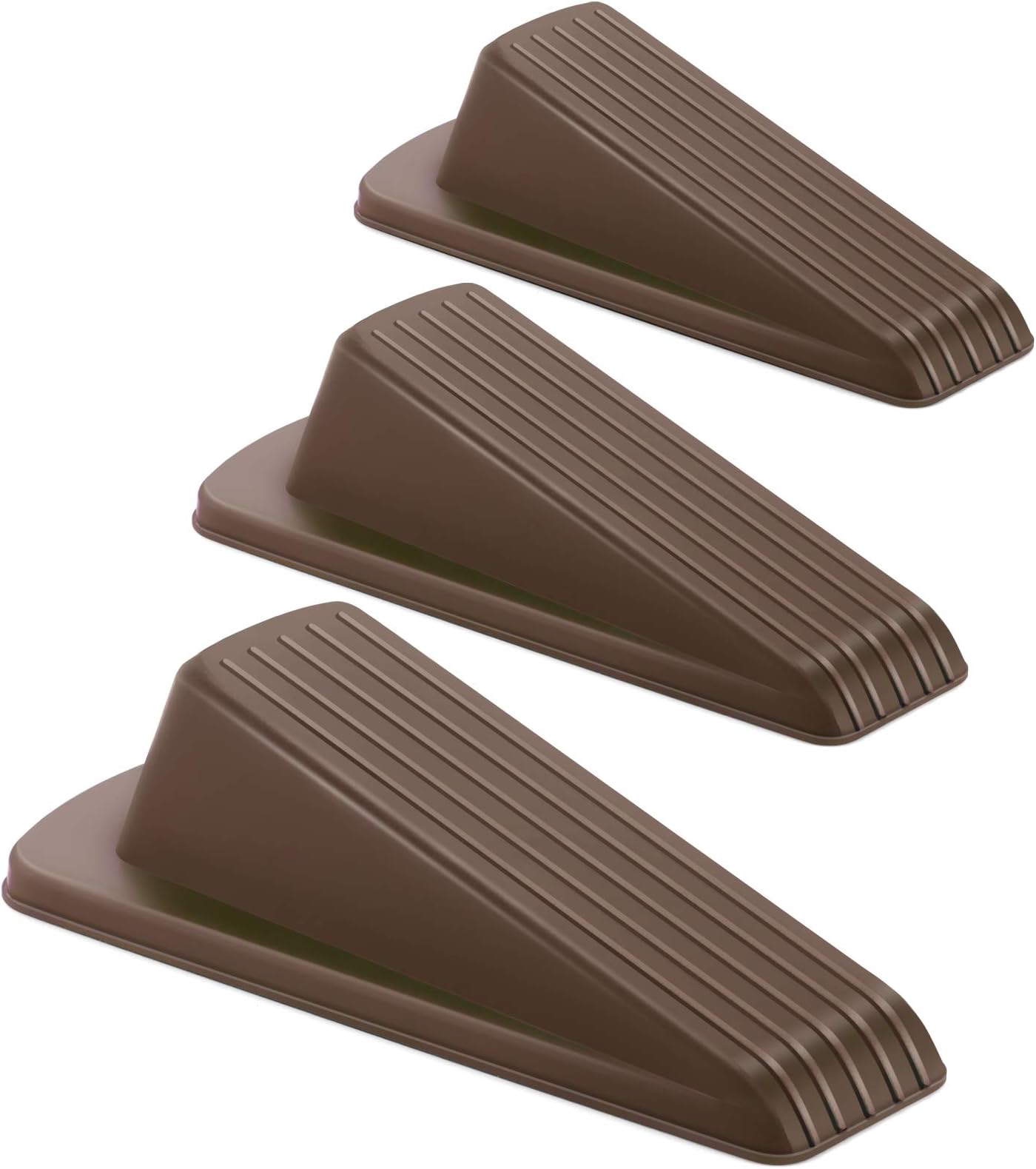 Amazon.com: Shepherd Hardware 9133 Heavy Duty Rubber Door Wedge, Brown ...