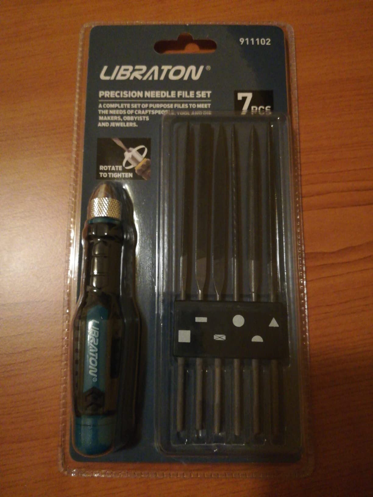 Libraton 7 Pezzi Set Lime ad Ago Intercambiabili, Set di Raspe 140m Set ...