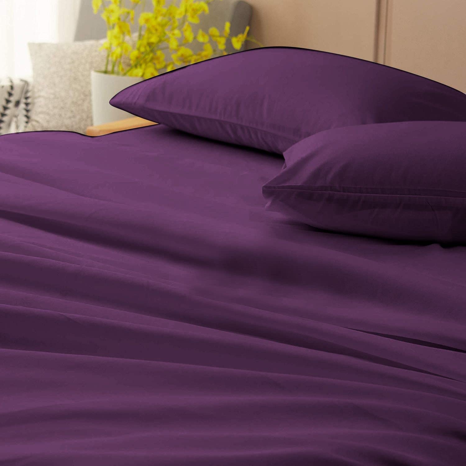 Cool Breathable Hotel Quality Sheets 600 Thread Count Egyptian Cotton ...