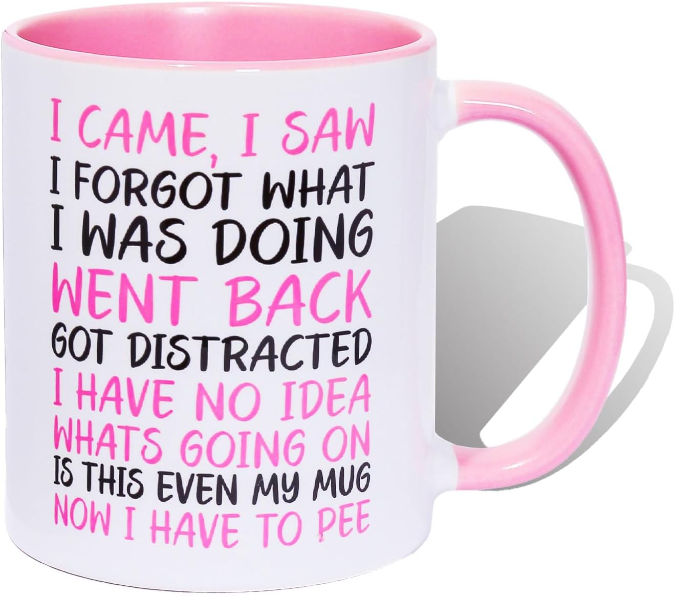 Amazon.com: I Came I Saw I Forgot Coffee Mug,Funny Birthday Christmas ...