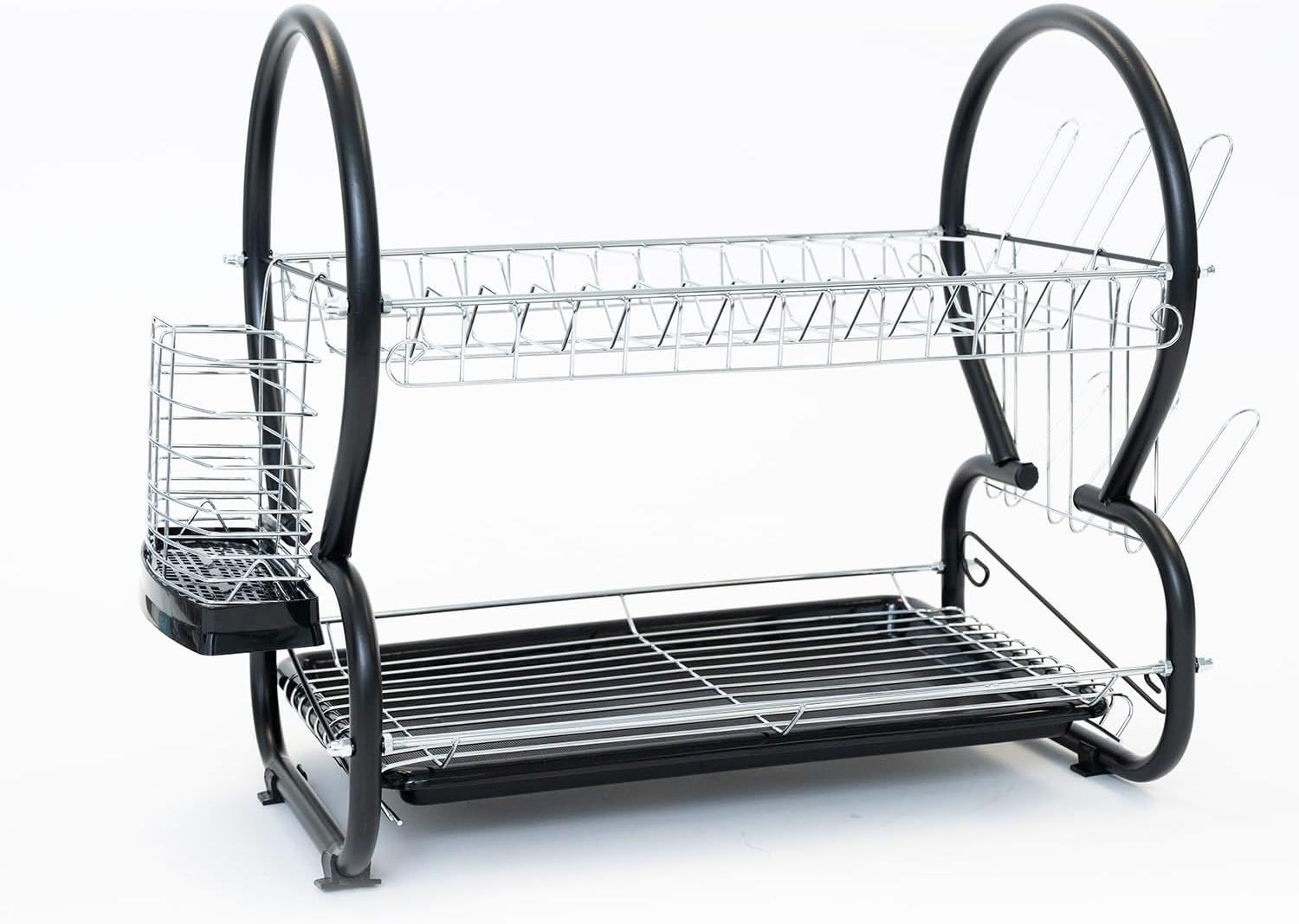 Royalford Kitchen 2 -Tier Dish Rack – Dish Drainer, Dish Drying Rack ...