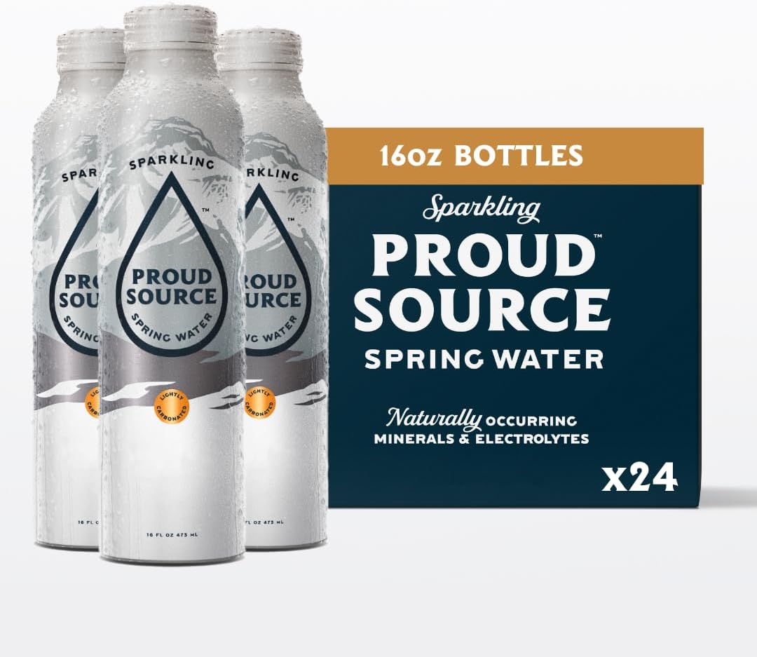 Amazon.com: Proud Source Alkaline Spring Water, Natural Minerals ...
