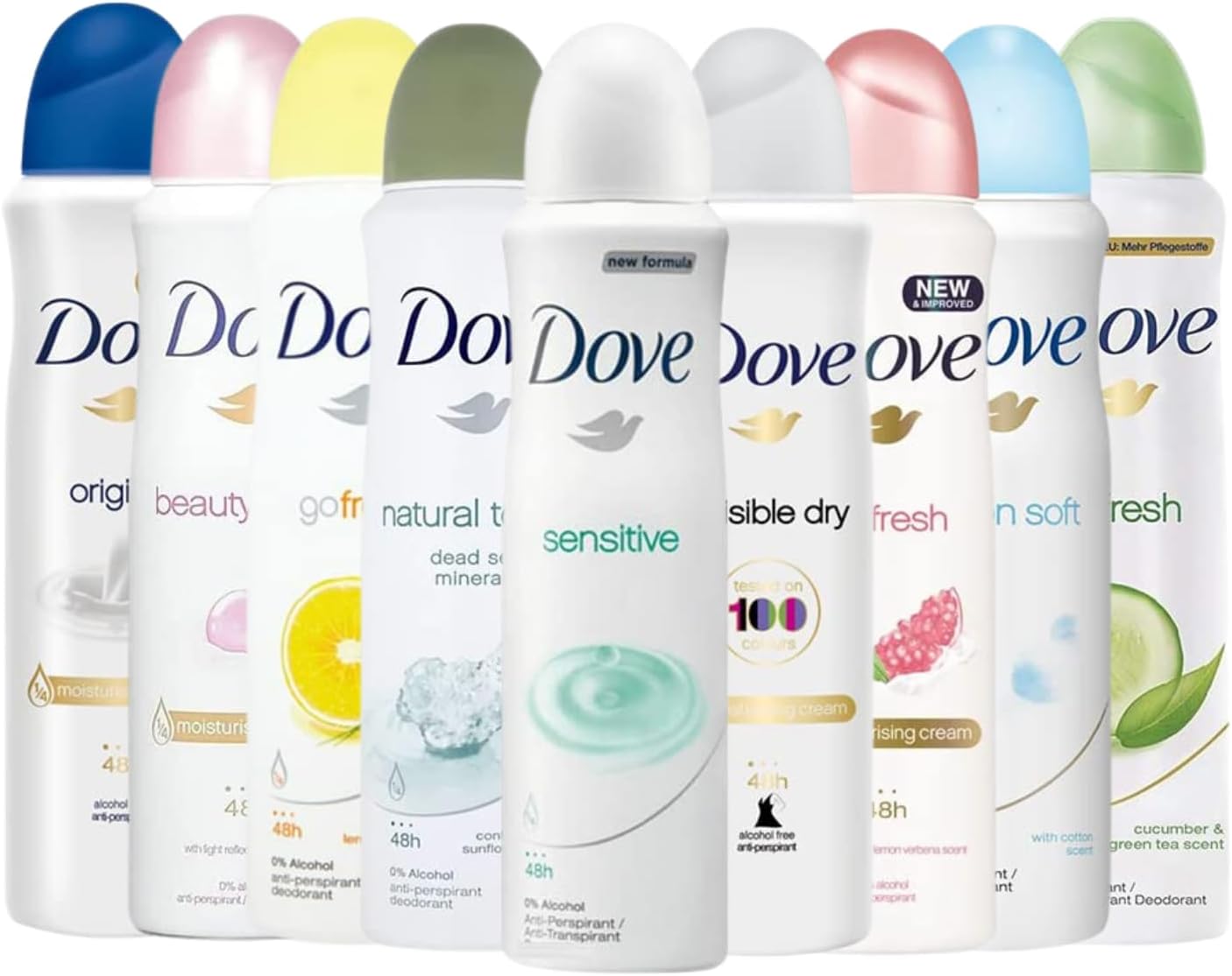 Amazon.com : Dove Advanced Care Antiperspirant Deodorant Spray Clear ...