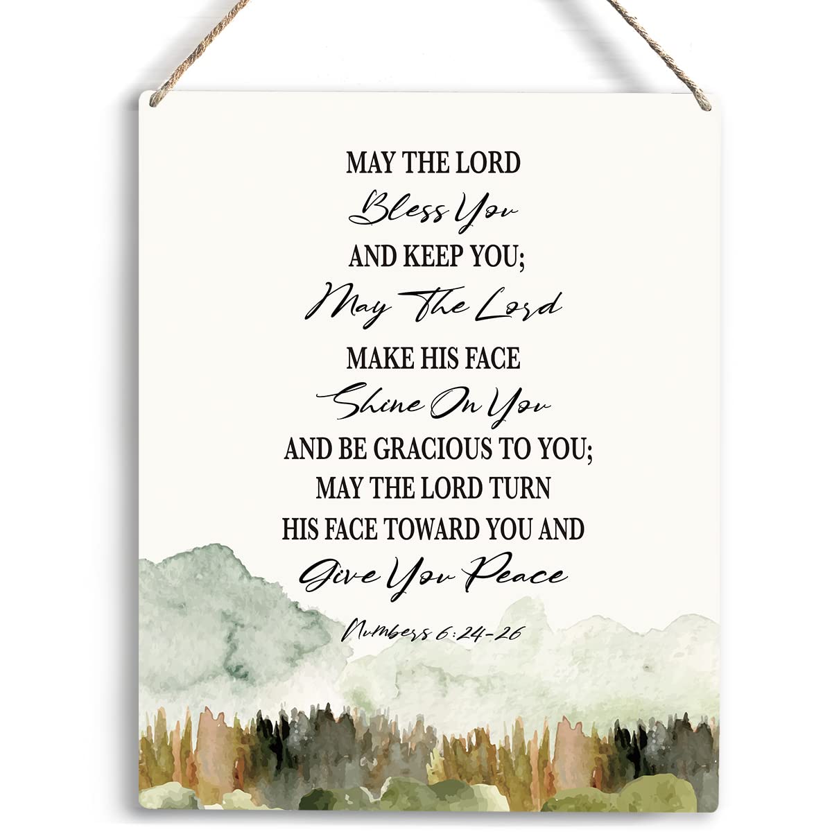 Snapklik.com : Christian Inspirational Wall Art May The Lord Bless You ...