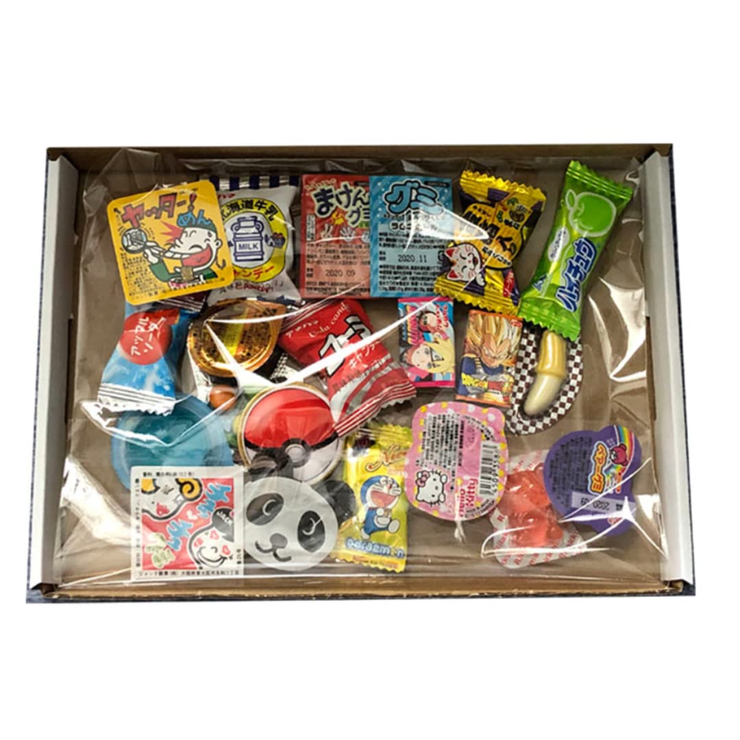 20pc Traditional Japanese Dagashi Candy Sweet Pack : Amazon.co.uk: Grocery