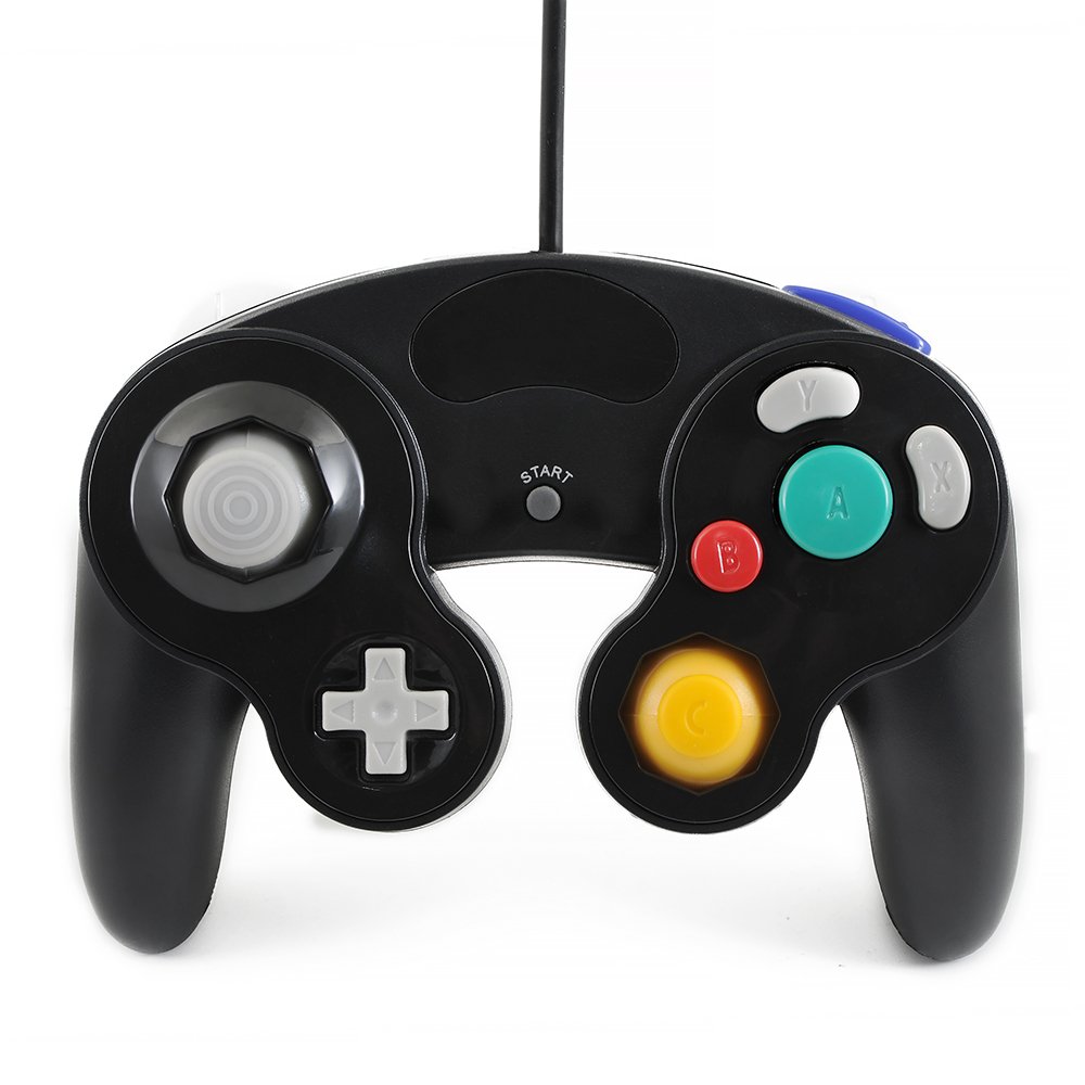 Amazon.com: QUMOX black wired classic controller joypad gamepad for ...
