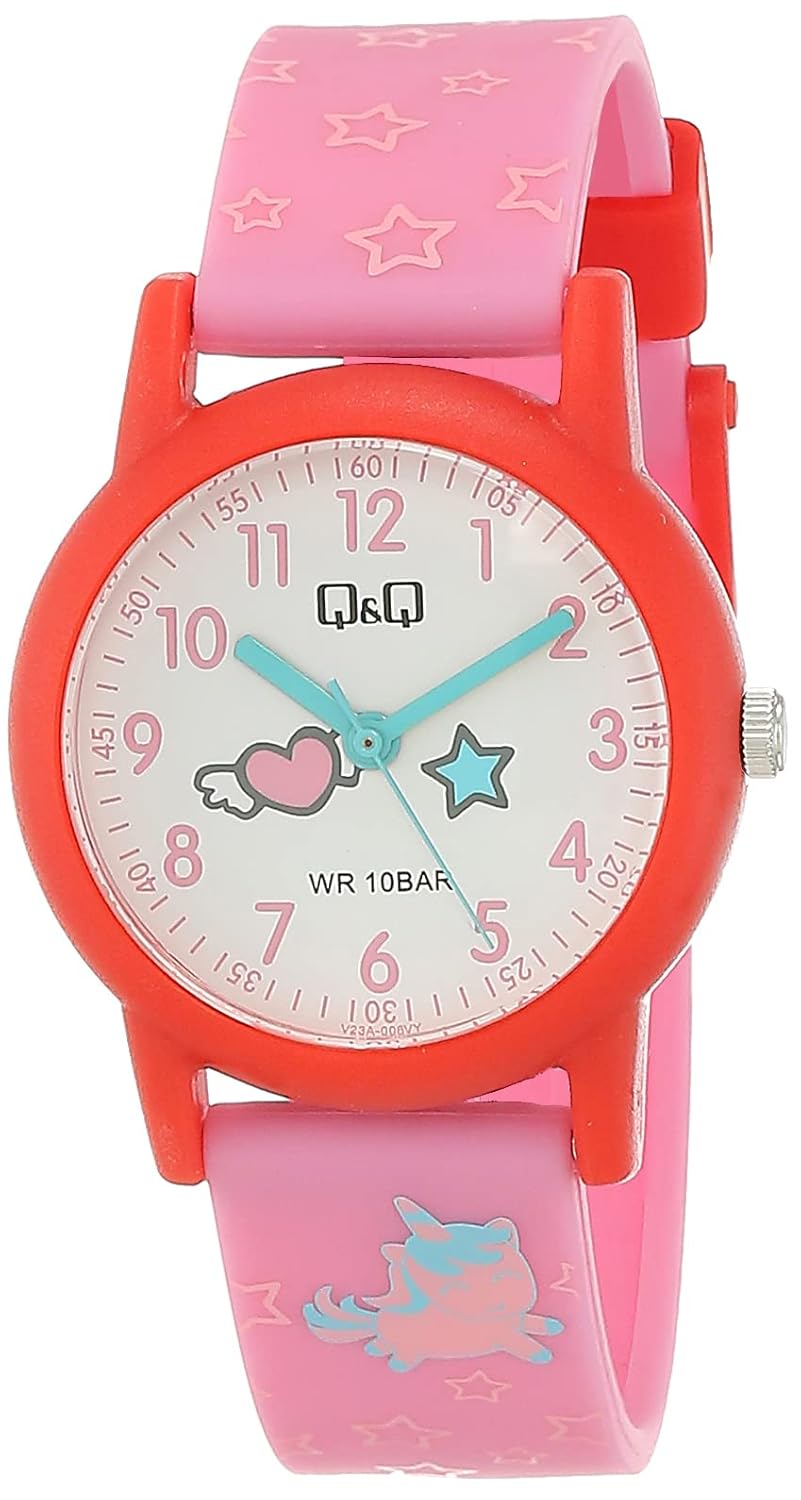 Q&Q Kids Collection 2022 Analog Multicolor Dial Unisex Watch-V23A-008VY : Amazon.in: Fashion