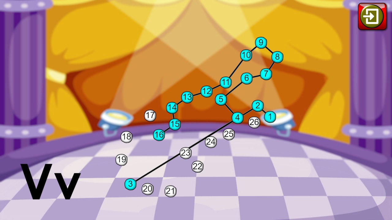 Kids ABC and Counting Join and Connect the Dot Puzzle game - learn the ...