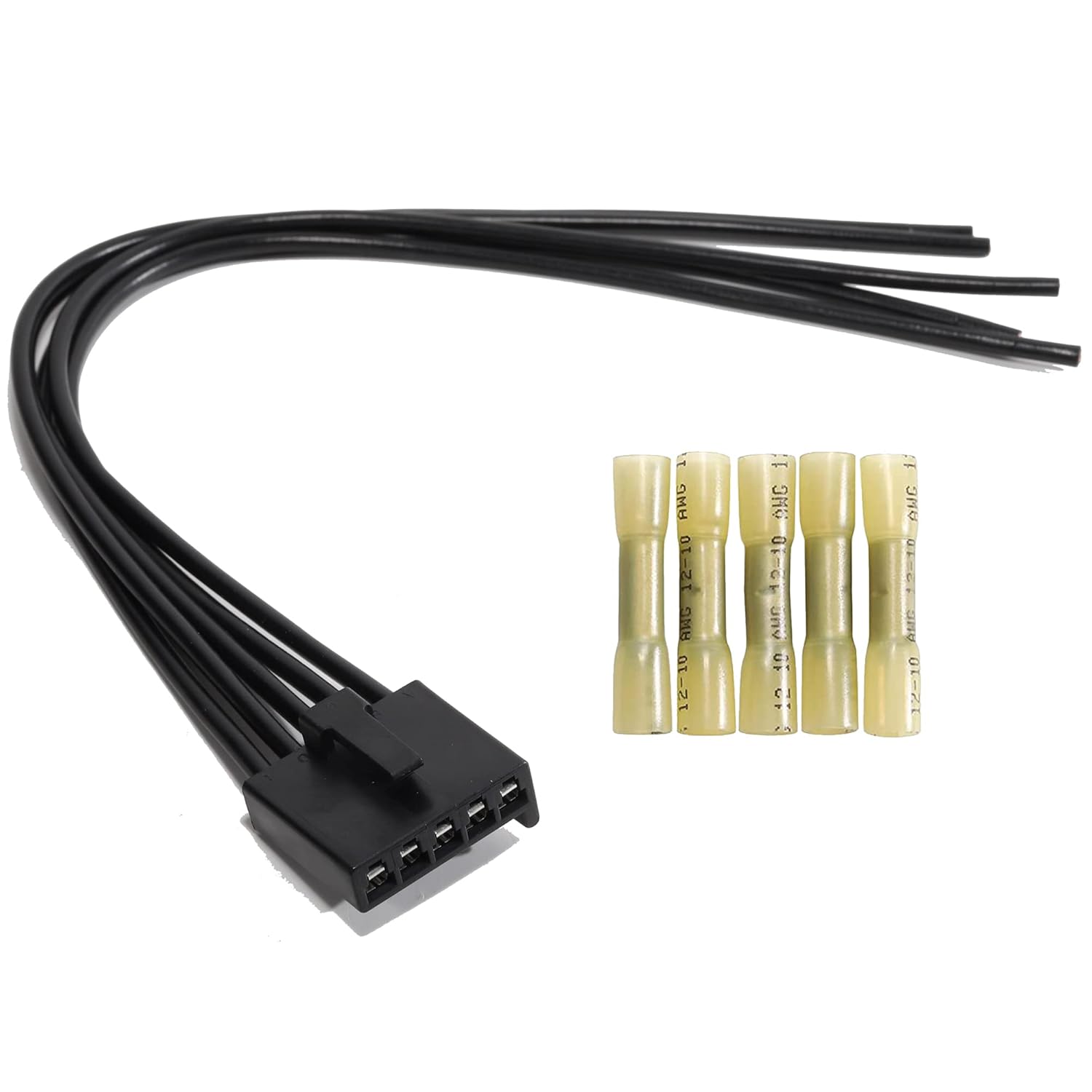 Anina Blower Motor Resistor Connector for 2012-2015 Ford Fusion ...