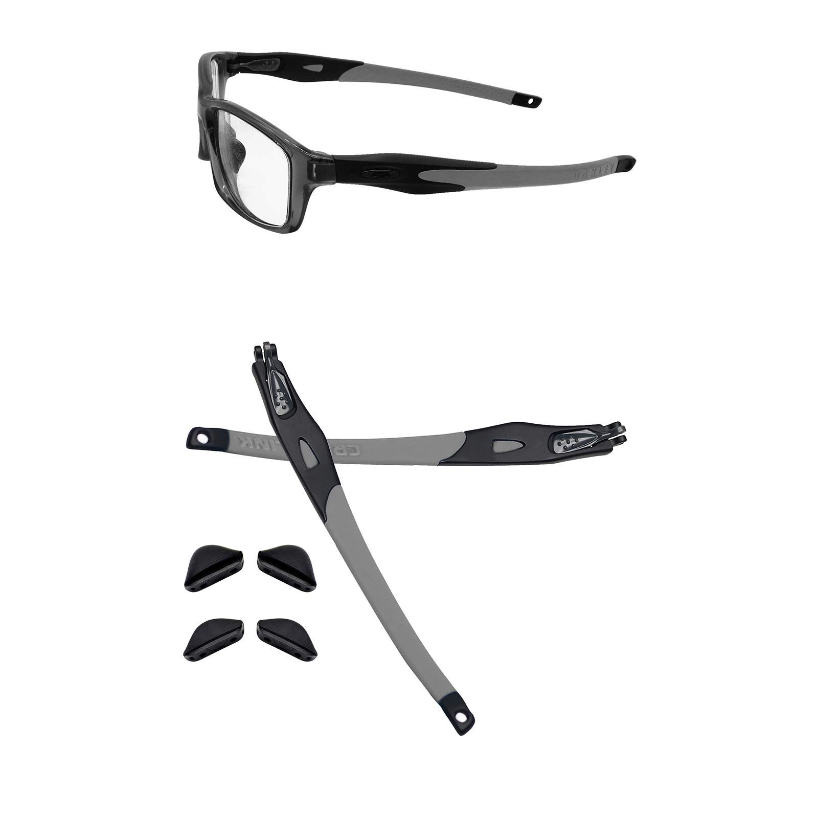 Buy OakleyReplacement Temples Arms & Nose Pads For Oakley Crosslink ...