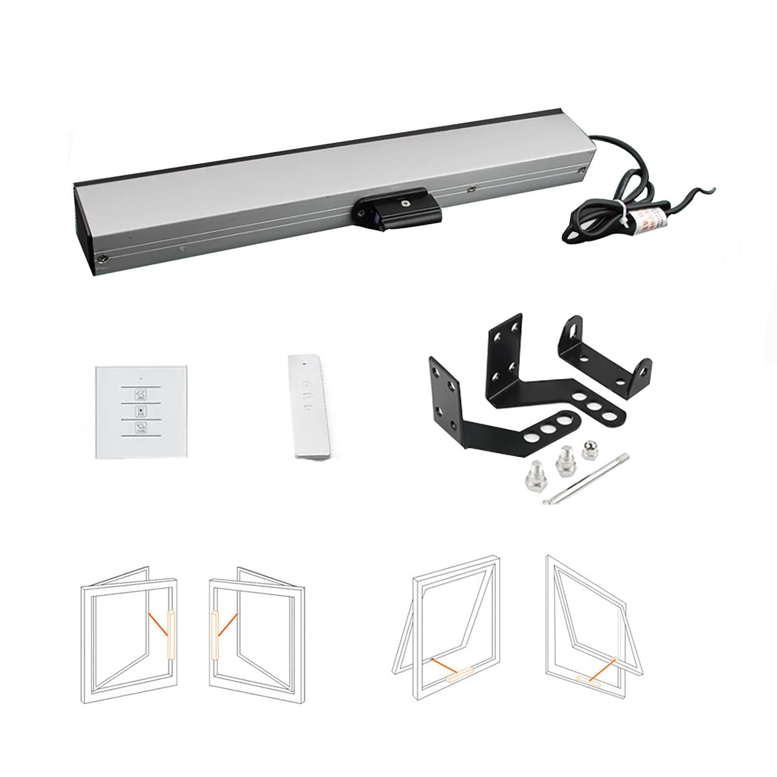 Electric Blind Opener DC24V Electric Chain Window Opener With Remote ...