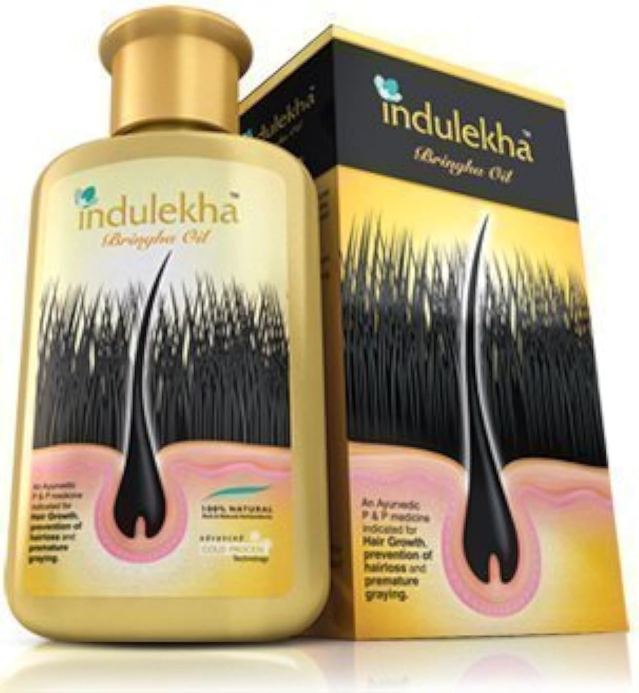 Indulekha Bringha Complete Hair Care Oil 100ml by Indulekha : Amazon.co.uk: Beauty
