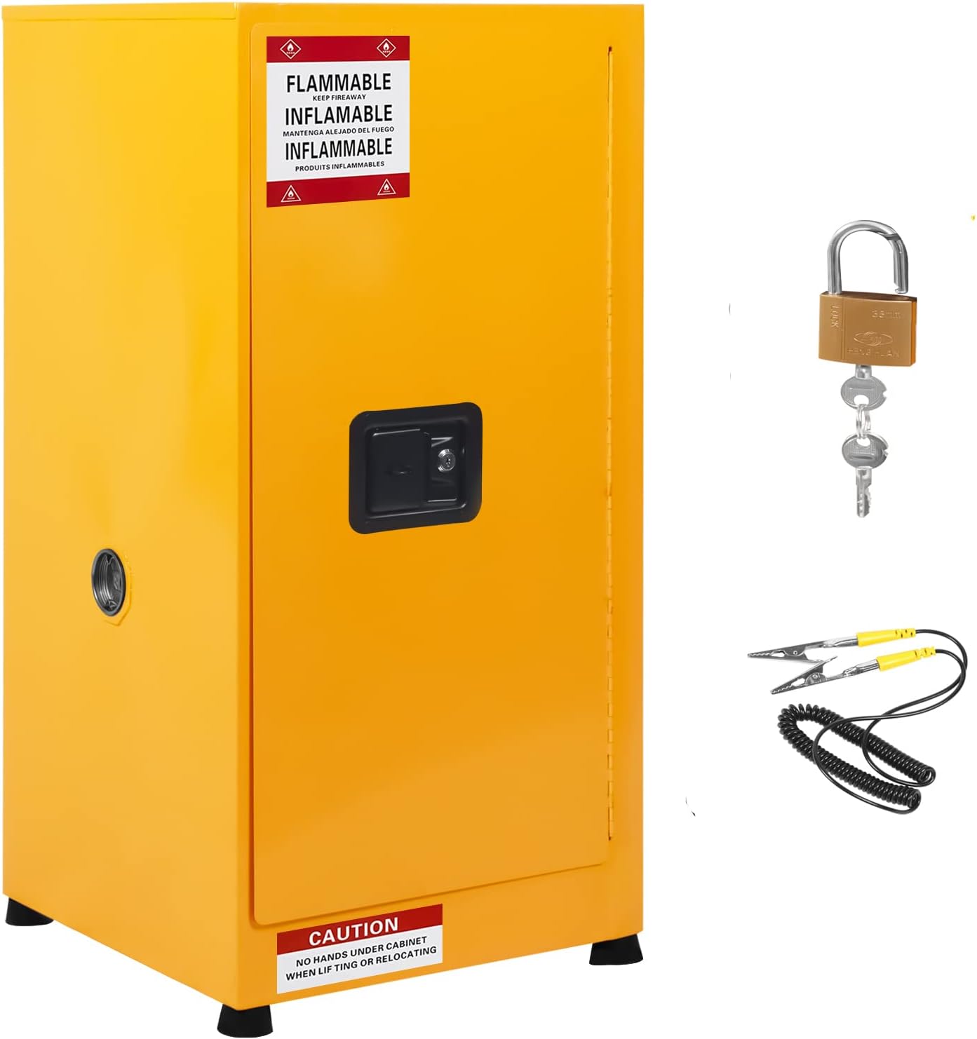 Amazon.com: GAOMON 16 Gal Flammable Safe Cabinet, 18" x 18" x 35 ...