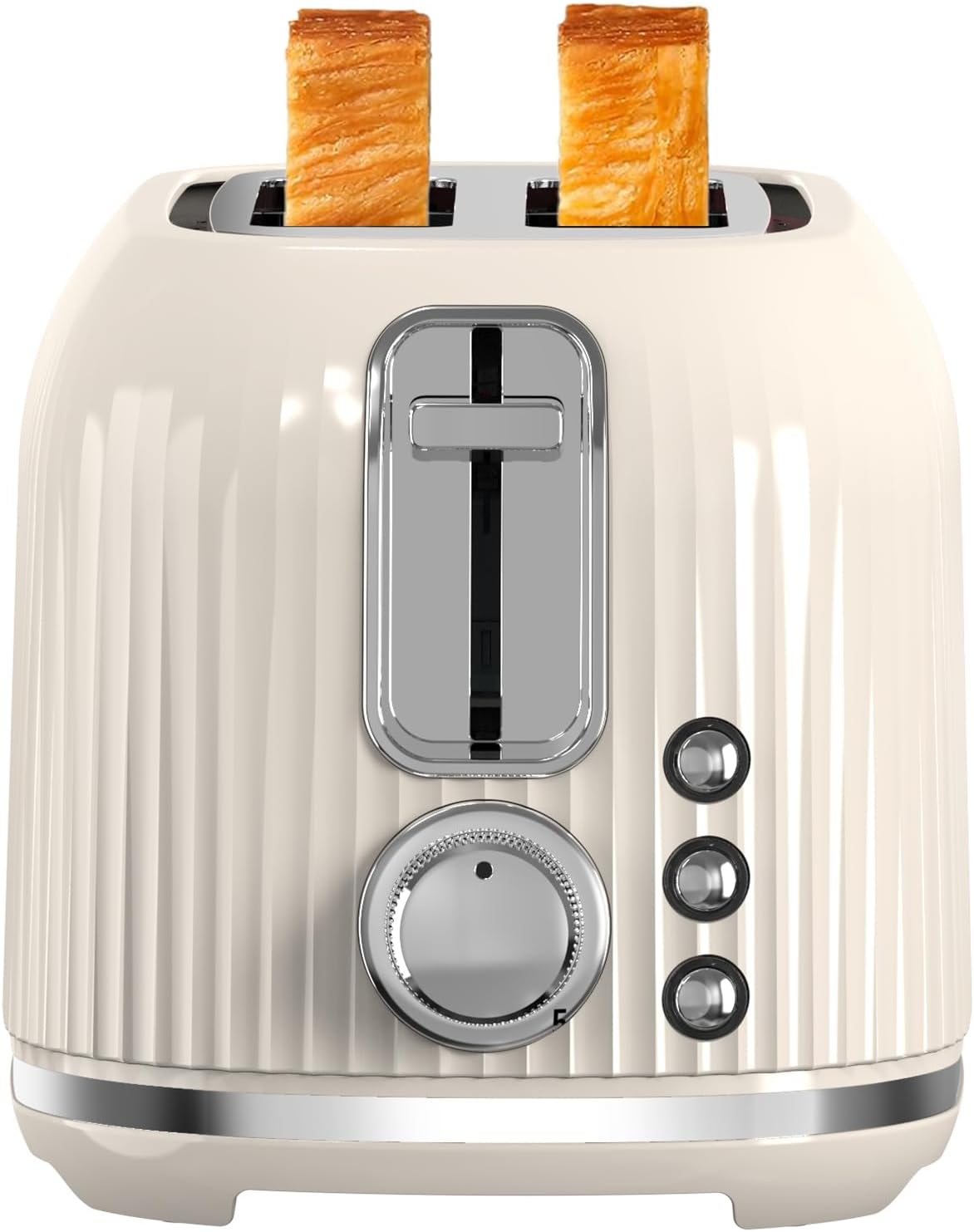 Amazon.com: 2 Slice Toaster, Wide Slots, High Lift, Auto-Off, & Frozen ...