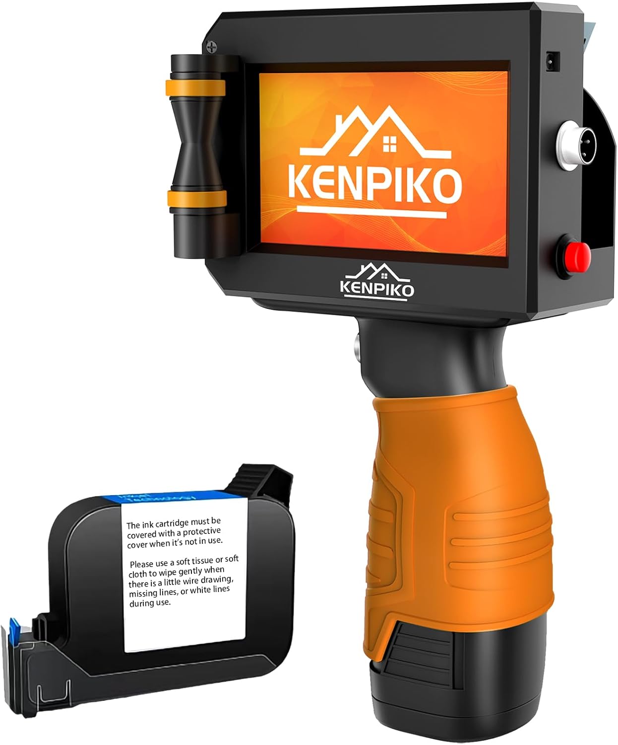 Amazon.com: Kenpiko Handheld Inkjet Printer, 2024 Upgraded Handheld ...