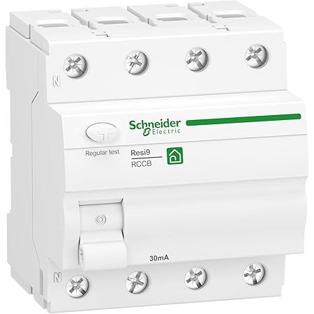Schneider A9Z21440 Disjoncteur différentiel iID, 4P, 40A, 30mA type A, Blanc : Amazon.fr: Bricolage