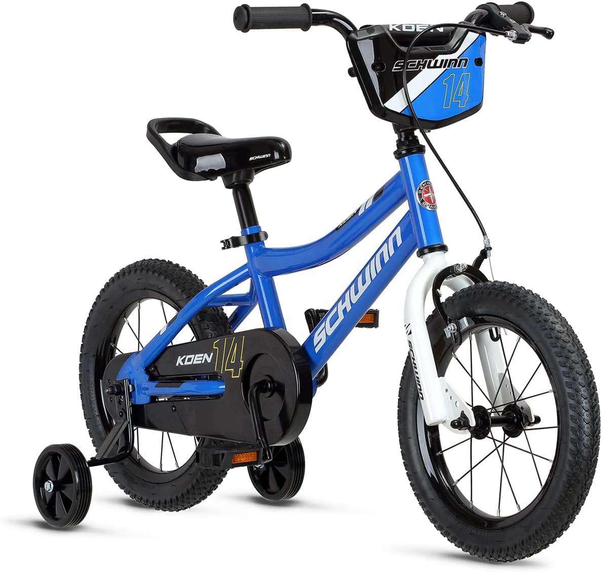 Schwinn Koen Vélo pour petit garçon et tout-petit, roues de 14", bleu ...