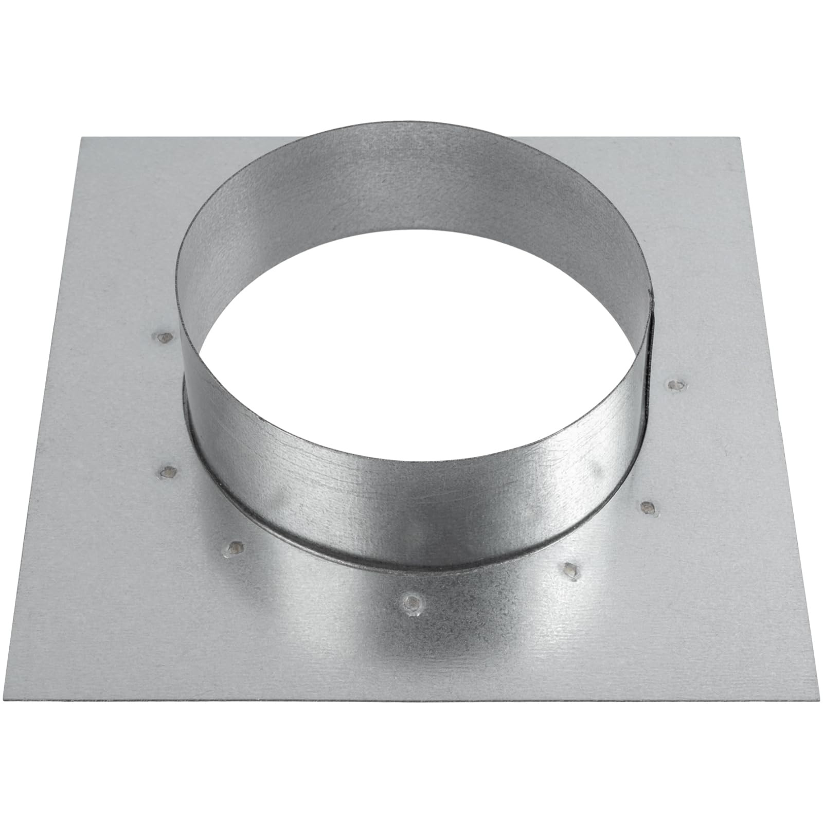 ECOPRO VENT 4" Inch Duct Connector Flange - Galvanized Steel - HVAC ...