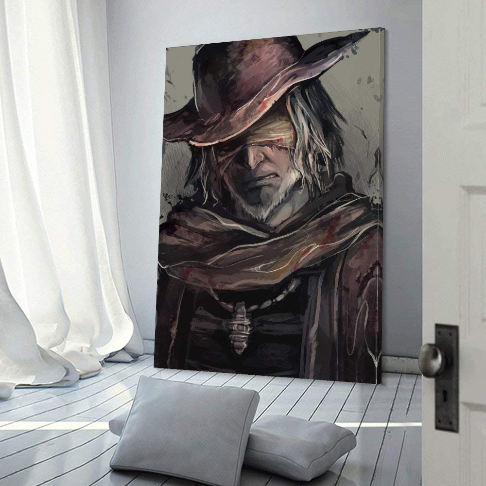 Father Gascoigne Bloodborne Wallpaper 4pcs Church Giant & Father