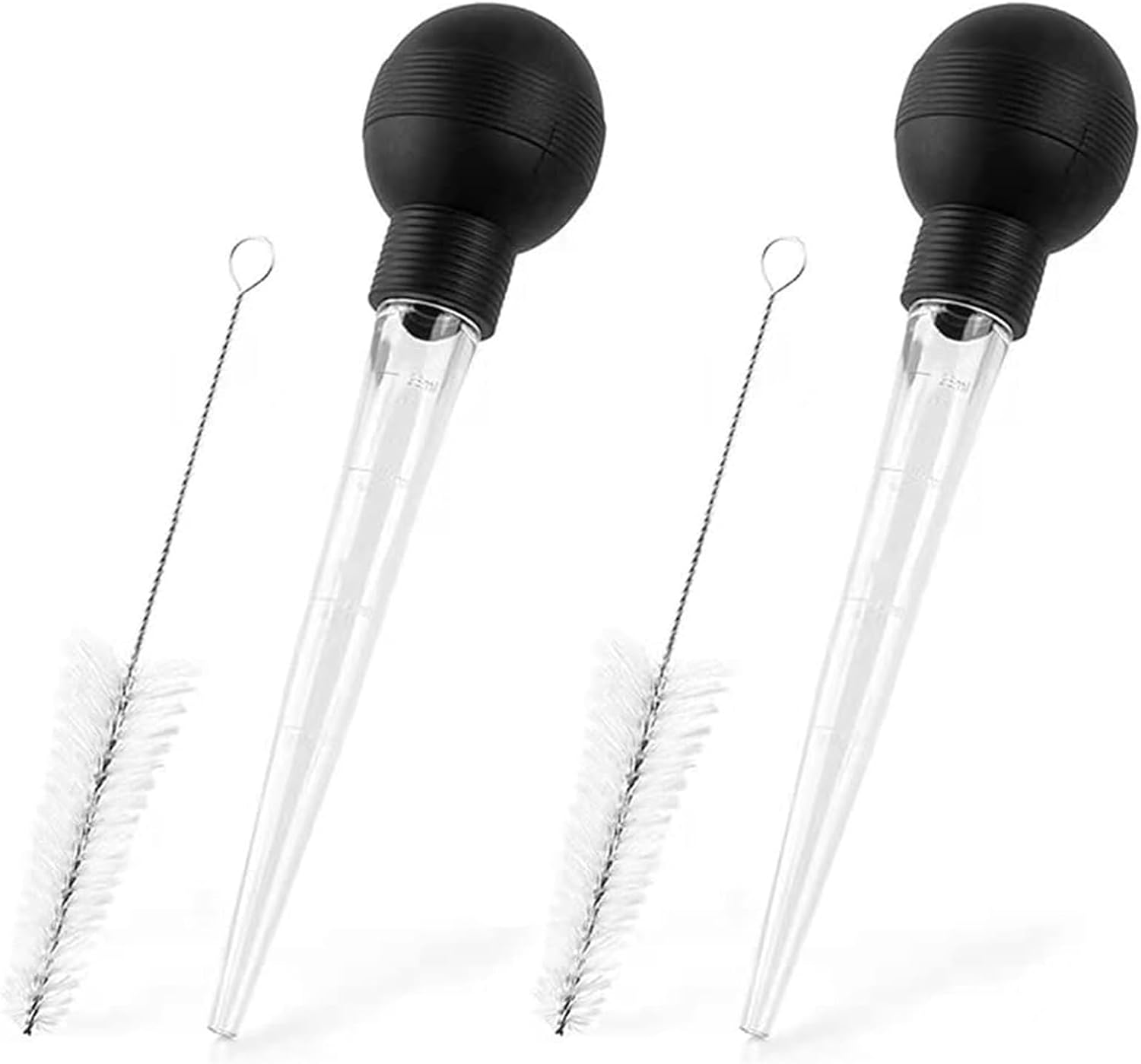 2 Sets Turkey Baster Plastic Turkey Baster Cooking Set Turkey Oil ...