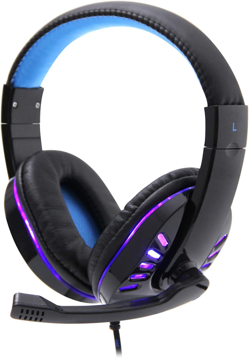 QISUO SY755MV Luminous Game Headphone Over-Ear Gaming Headset with ...