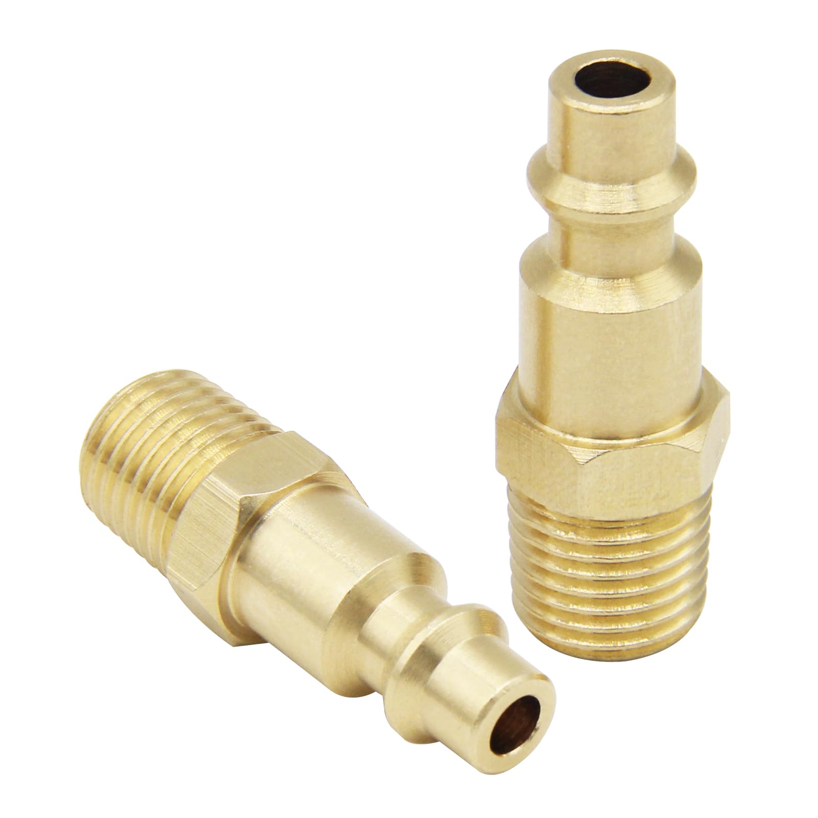 Snapklik.com : Qolekog Air Hose Fittings 1/4 Inch NPT Male Thread Air ...