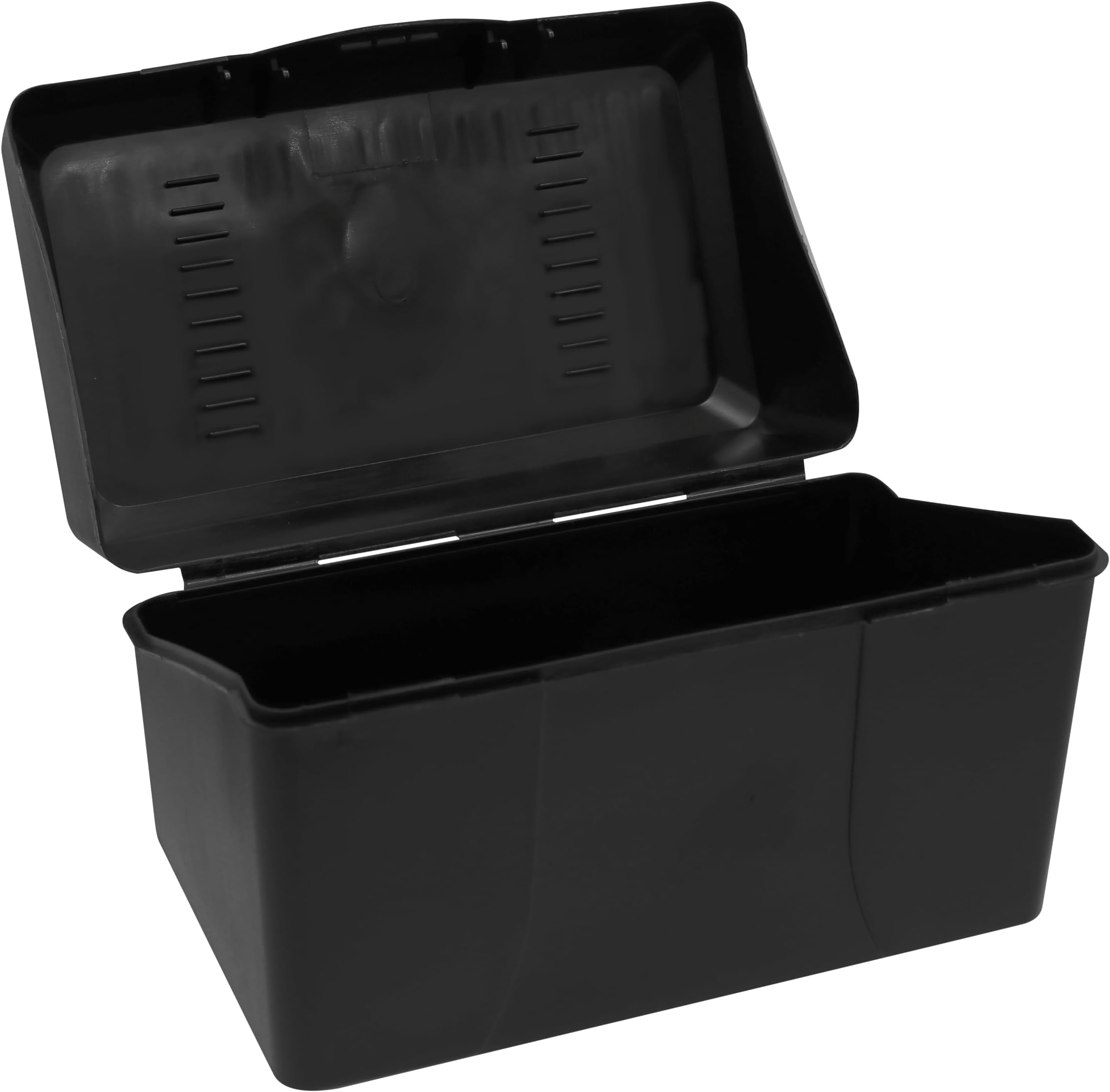 Merangue Index Card Holder Box, 4" x 6" Medium, 400 Card Capacity ...