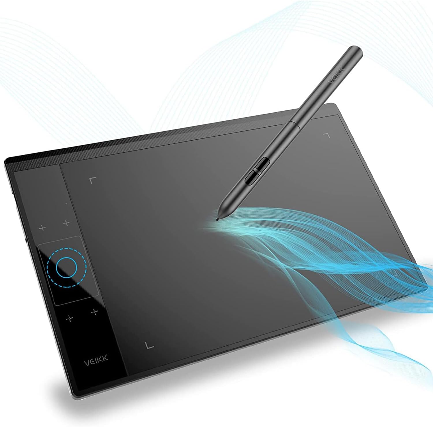 Amazon.com: Monoprice 110594 10 x 6.25-inch Graphic Drawing Tablet ...