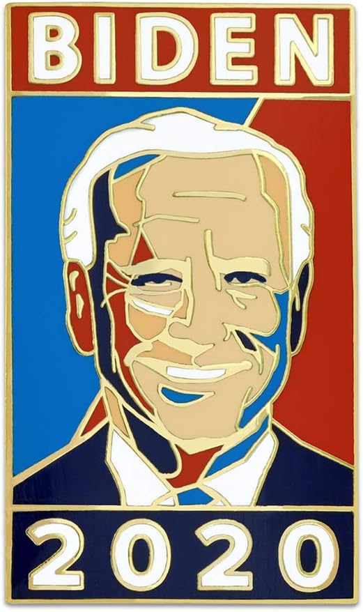 Amazon.com: PinMart Biden 2020 Election Vote Democratic Enamel Lapel ...