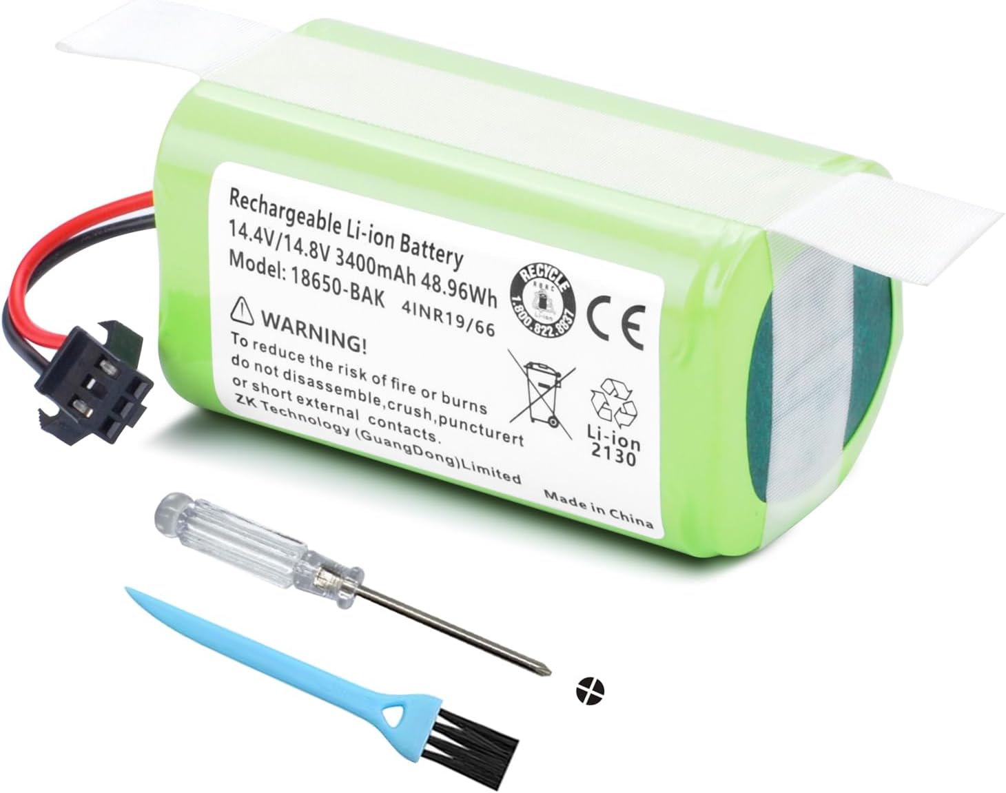 Amazon.com: CQCEO Vacuum Cleaner Battery for Shark Ion RV700 RV720 ...