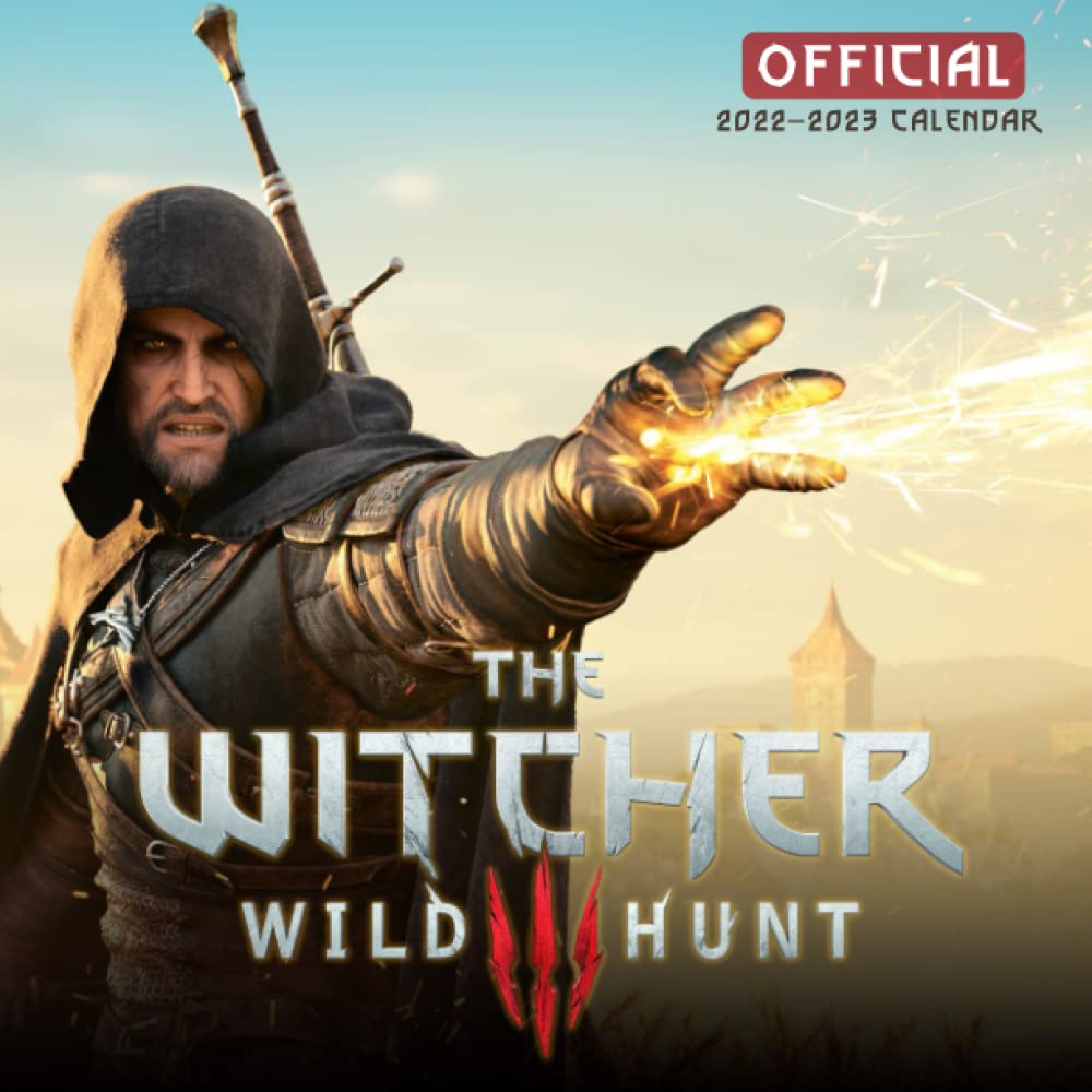 Buy The Witcher 3 Wild Hunt: OFFICIAL 2022 Calendar - Video Game ...