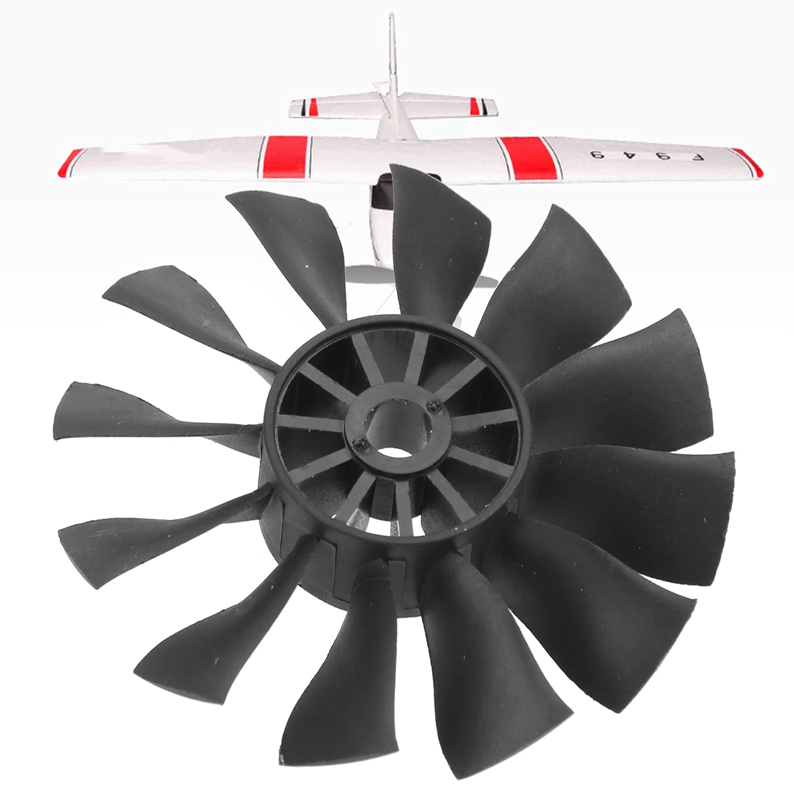High Thrust Ducted Fan For 90mm Plane 90mm 12-Blade EDF Ducted Fan Unit ...