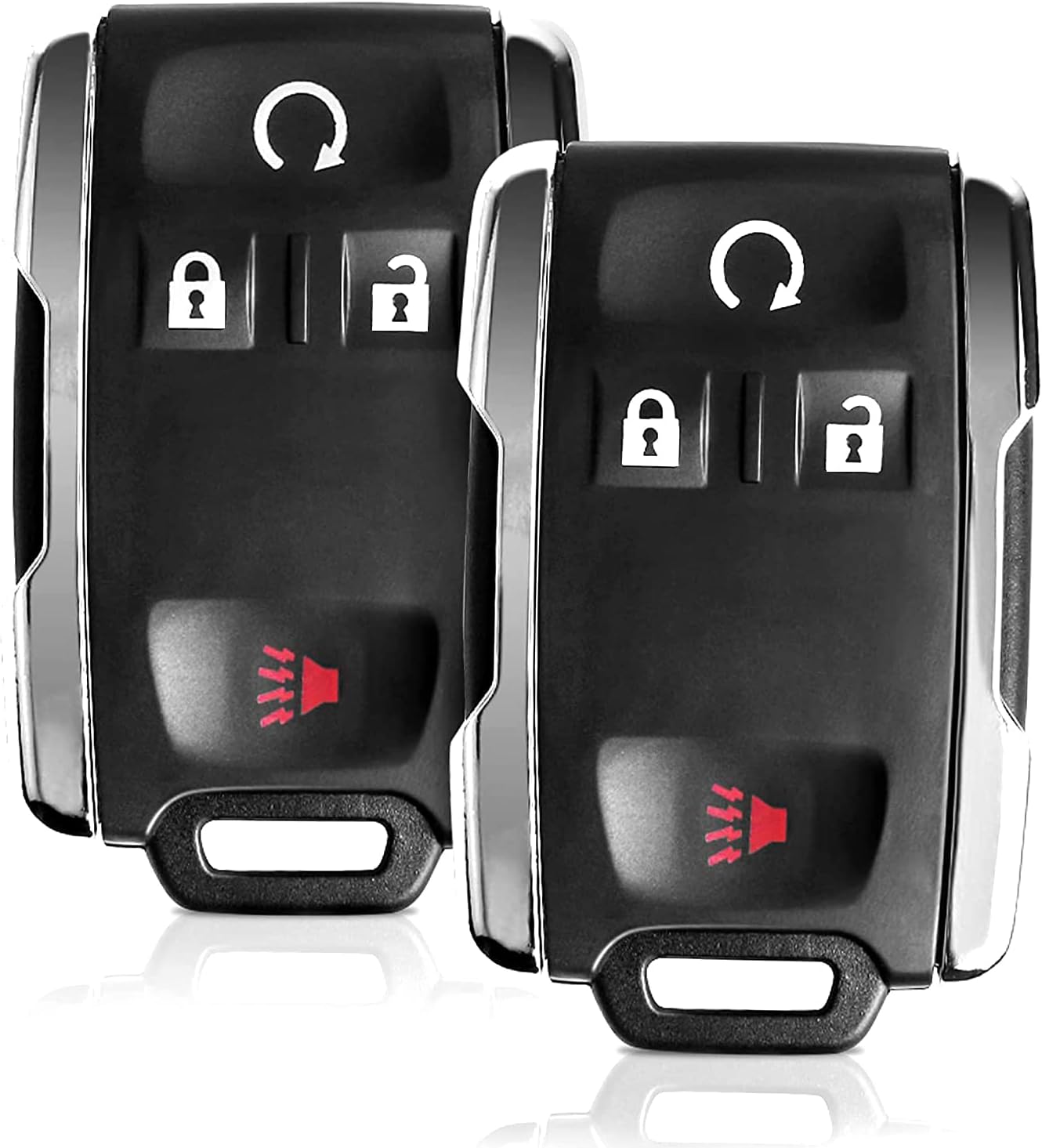 Amazon.com: Key Fob Replacement fits for 2014-2020 Chevy Silverado GMC ...
