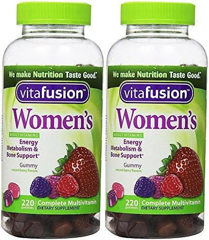 Amazon.com: Vitafusion Women's Daily Multivitamin Gummy 150 count ...