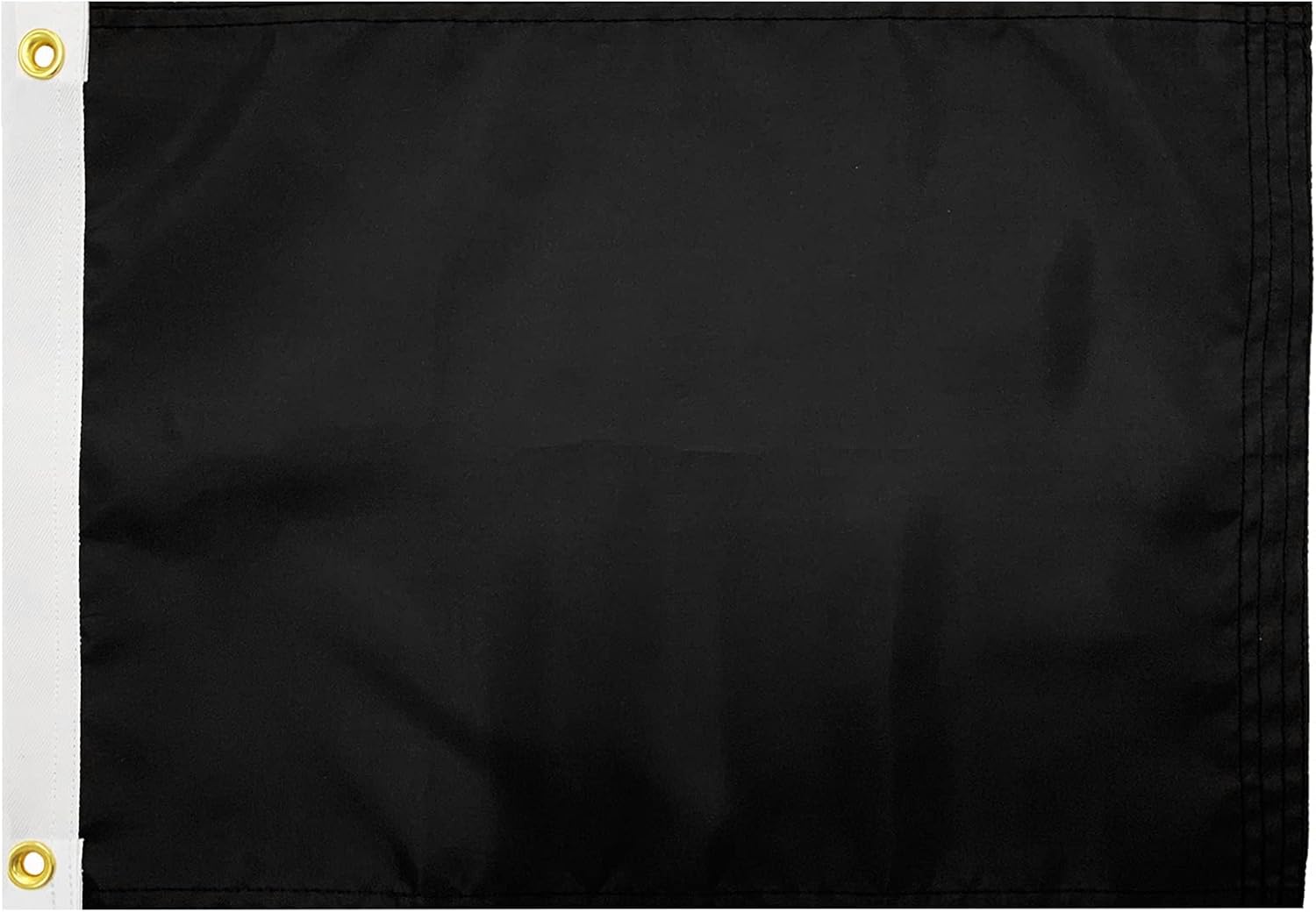 Amazon.com : Flagolden Solid Black Flag 12x18 Inches Nylon Small Blank ...