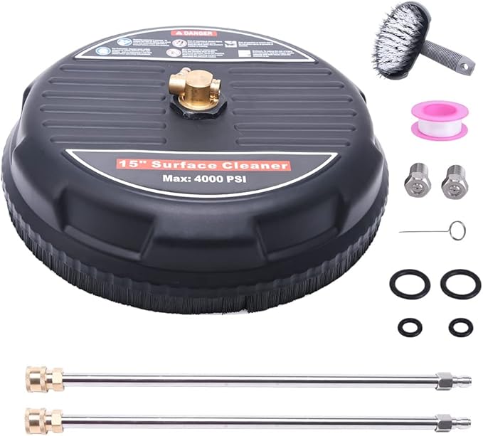 Amazon.com: 15" Pressure Washer Surface Cleaner, 15 Power Washer ...