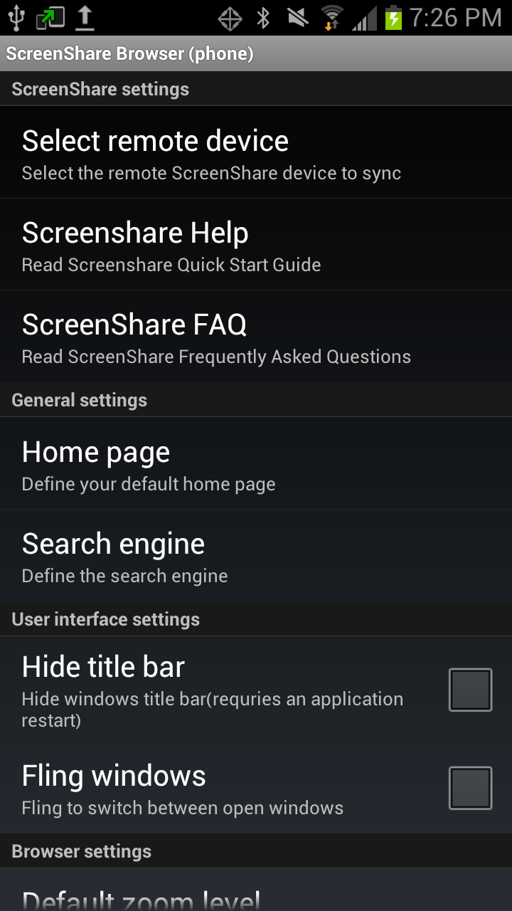 ScreenShare Browser for Phone:Amazon.de:Appstore for Android