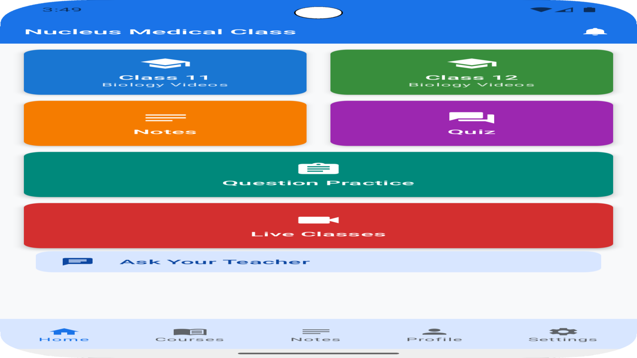 Aplicación Nucleus Biology Class en Amazon Appstore