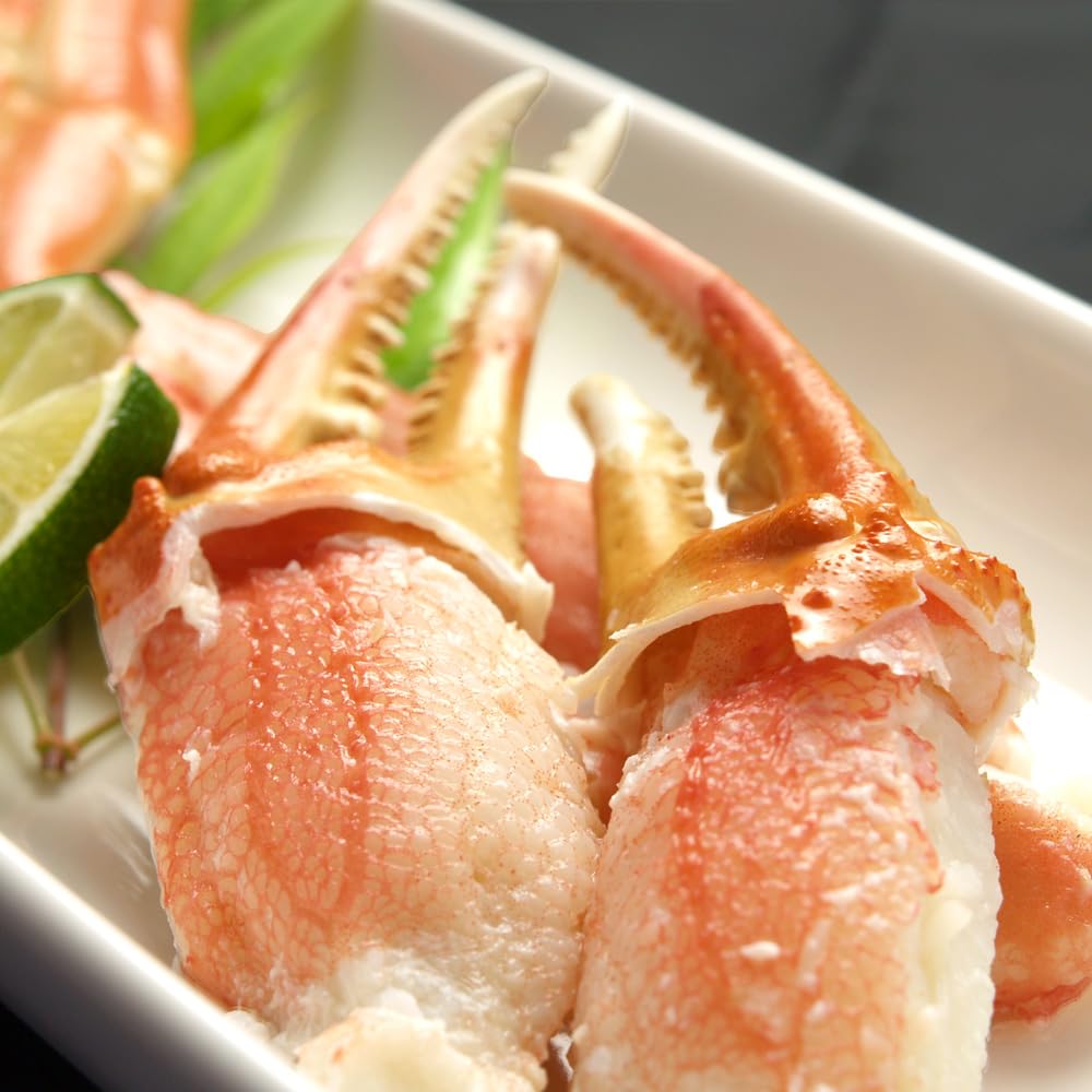 Amazon | 焼津屋 カニ爪（ボイル 本 ズワイガニ）殻付き 4L 1kg（21～25個入）カナダ産・ノルウェー産・ロシア産 | ノーブランド品 | カニ 通販