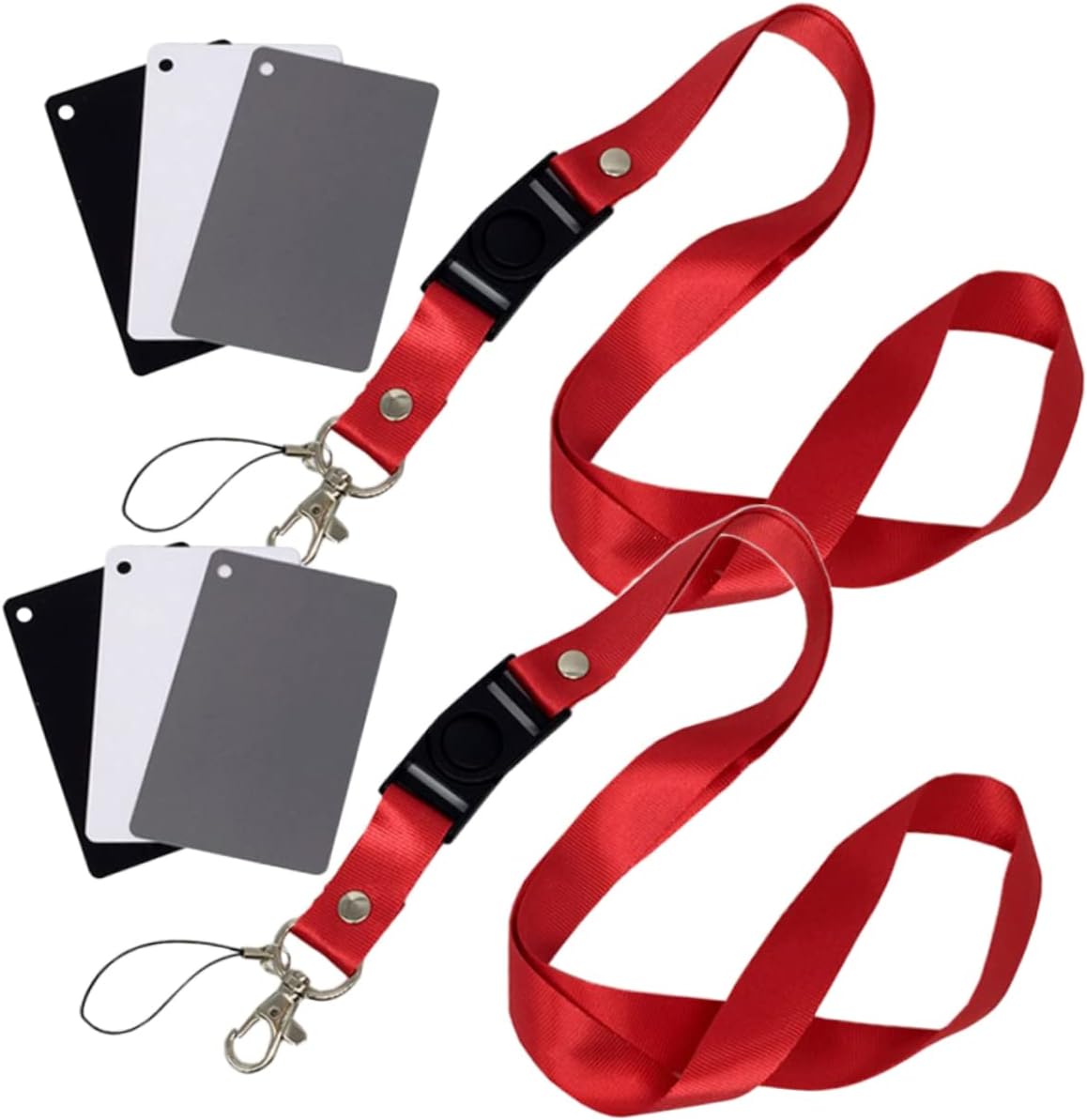 2pcs White Balance Card Grey Digital Checker Color Balance Exposure ...