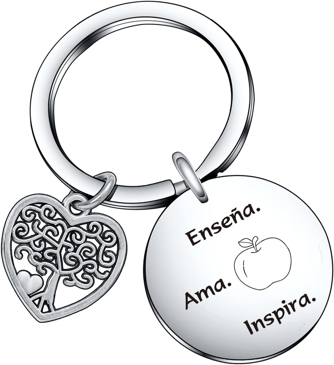 Amazon.com: De&ai Spanish Teacher Keychain Teacher Stuff Teacher ...